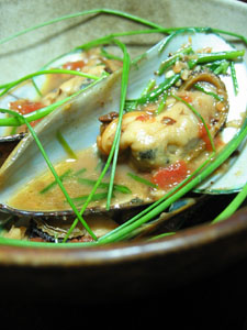 Mussels with Black Beans a la Ming Tsai - Market Manila