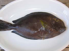 Grilled Labahita (Surgeonfish) with 3 Dipping Sauces - Market Manila