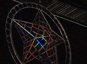 A Capiz Parol / Shell Christmas Lantern - Market Manila