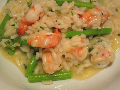Lemony Shrimp & Asparagus Risotto a la Gourmet Magazine - Market Manila