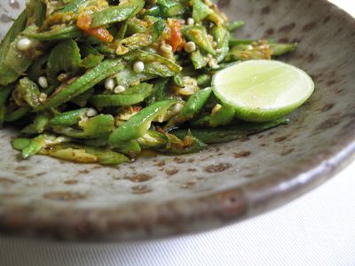 Sauteed Okra With "Taba ng Talangka" and Dayap a la Marketman - Market ...