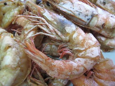 Market Manila - Pansat & Mamsa Fried in Lard! :) - Fish